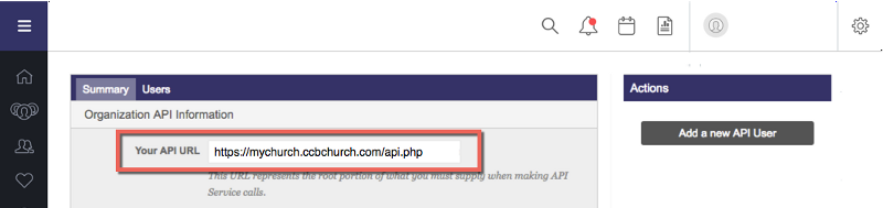 Church Community Builder (CCB)