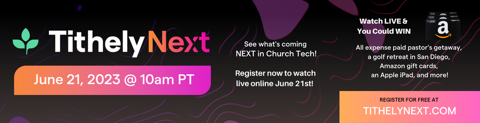 Tithely Product Update - May 2023