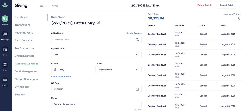 Tithely Product Update - 2023 End-of-Year Recap