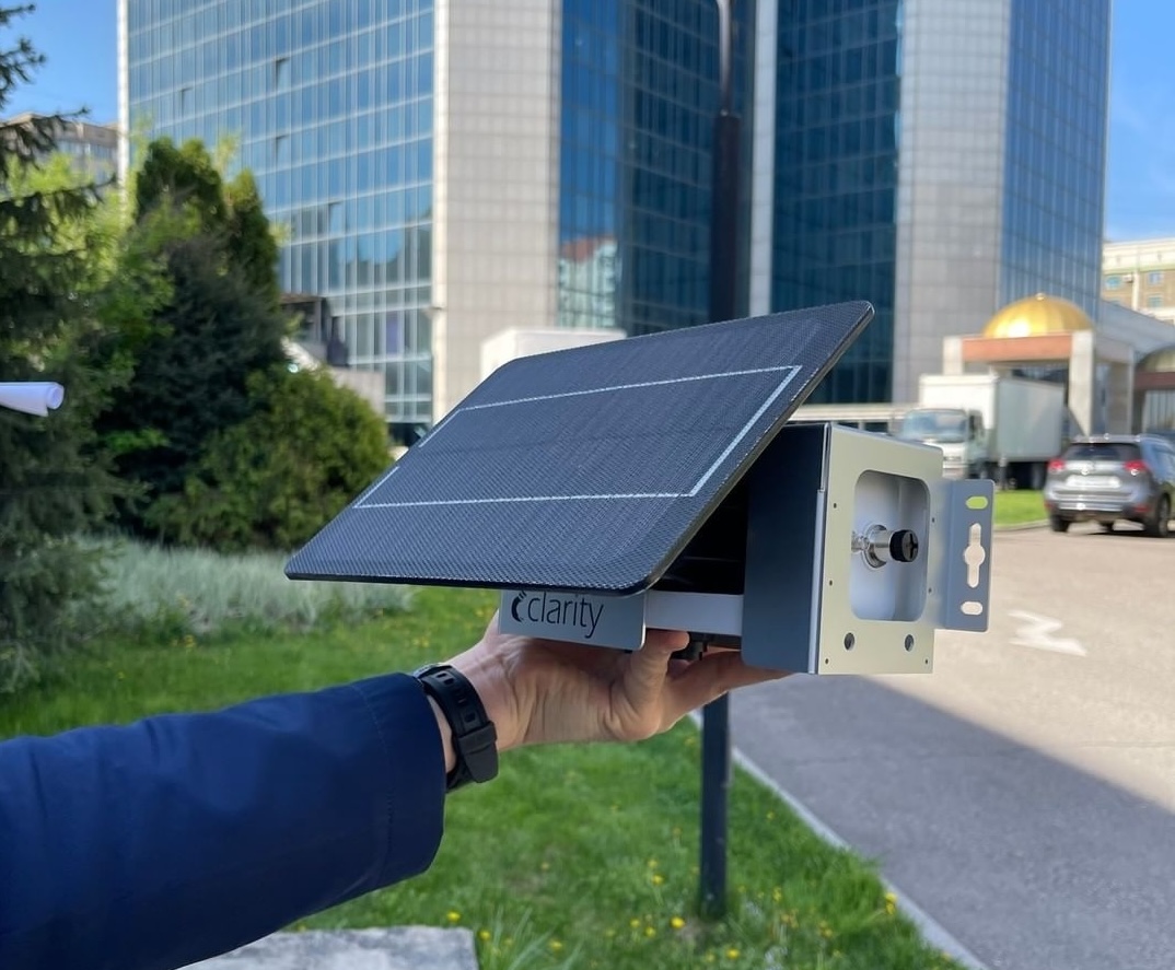 How do Bishkek & Almaty benefit from air quality sensor data?