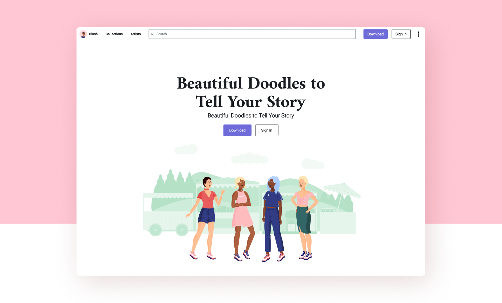 Hero Headers In UI How To Nail Your Website Design Blush Blog
