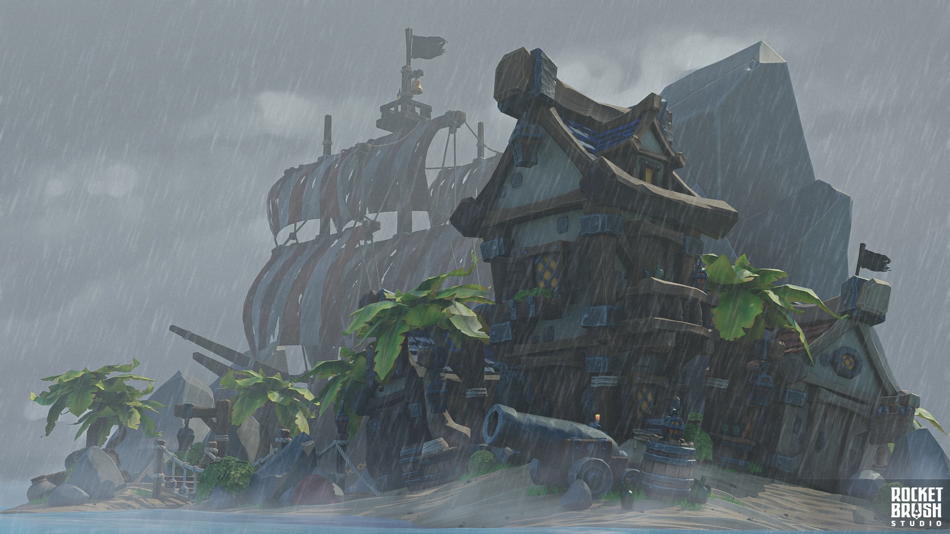 Custom 3D Game Assets: Low Poly 3D Art