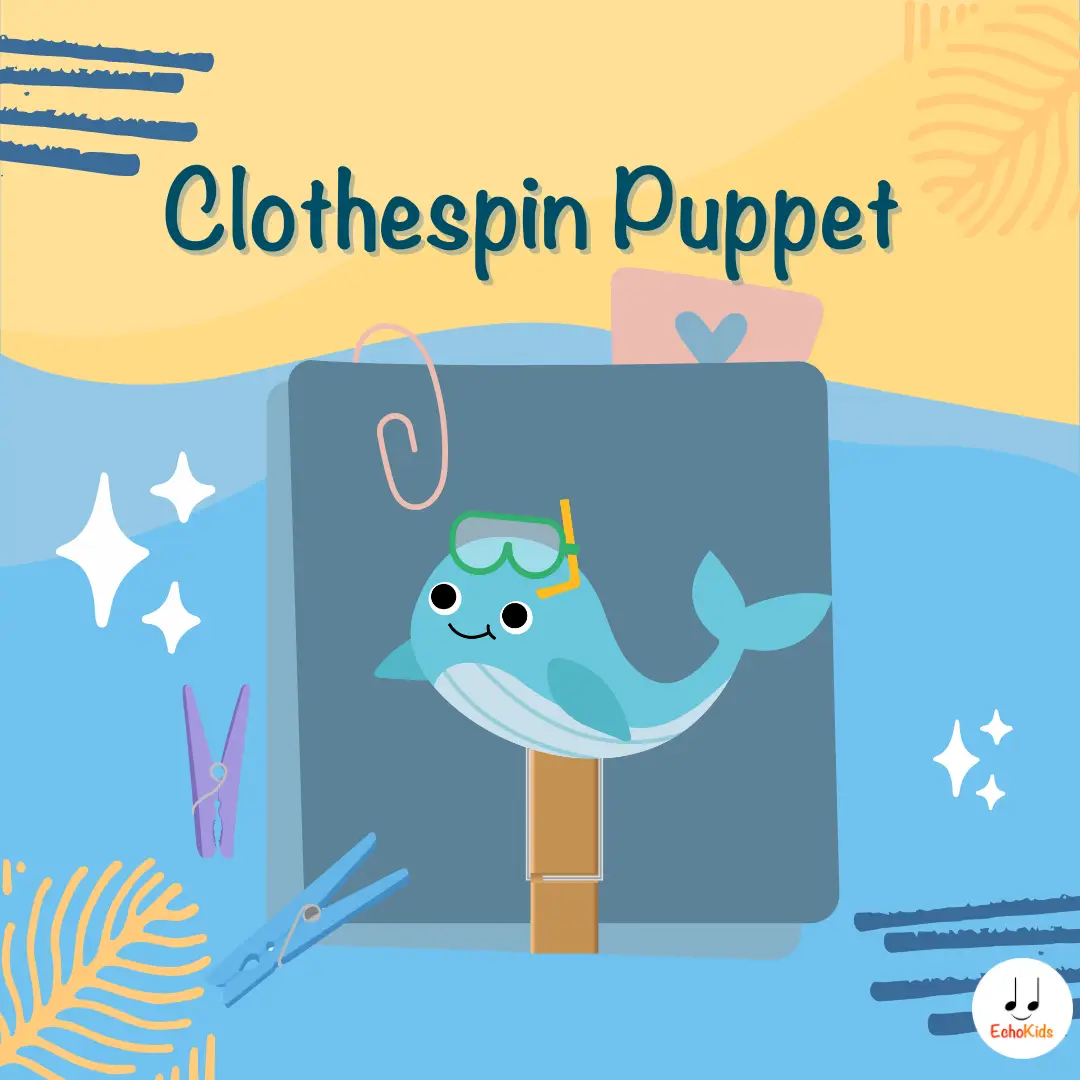 Calendar Activity: Clothespin Puppet
