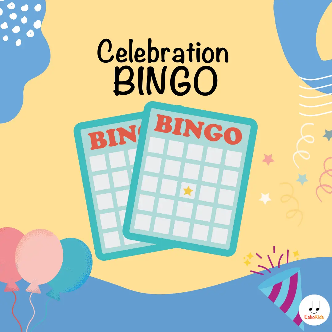 Calendar Activity: Celebration BINGO