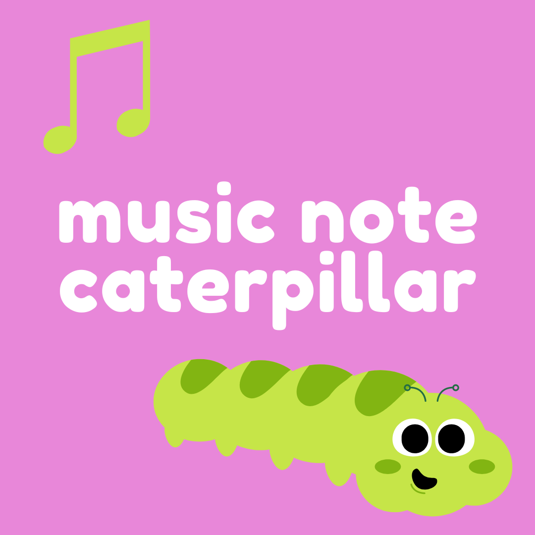 Calendar Activity: Music Note Caterpillar