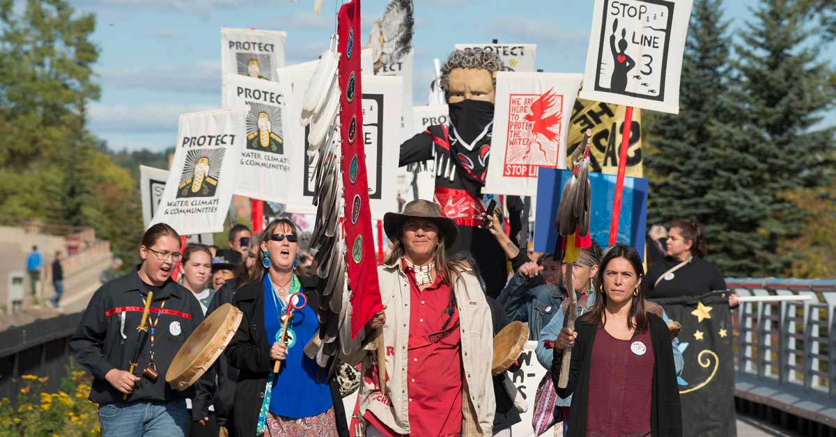 Indigenous Activists Are Fighting Against the Line 3 Pipeline — And ...
