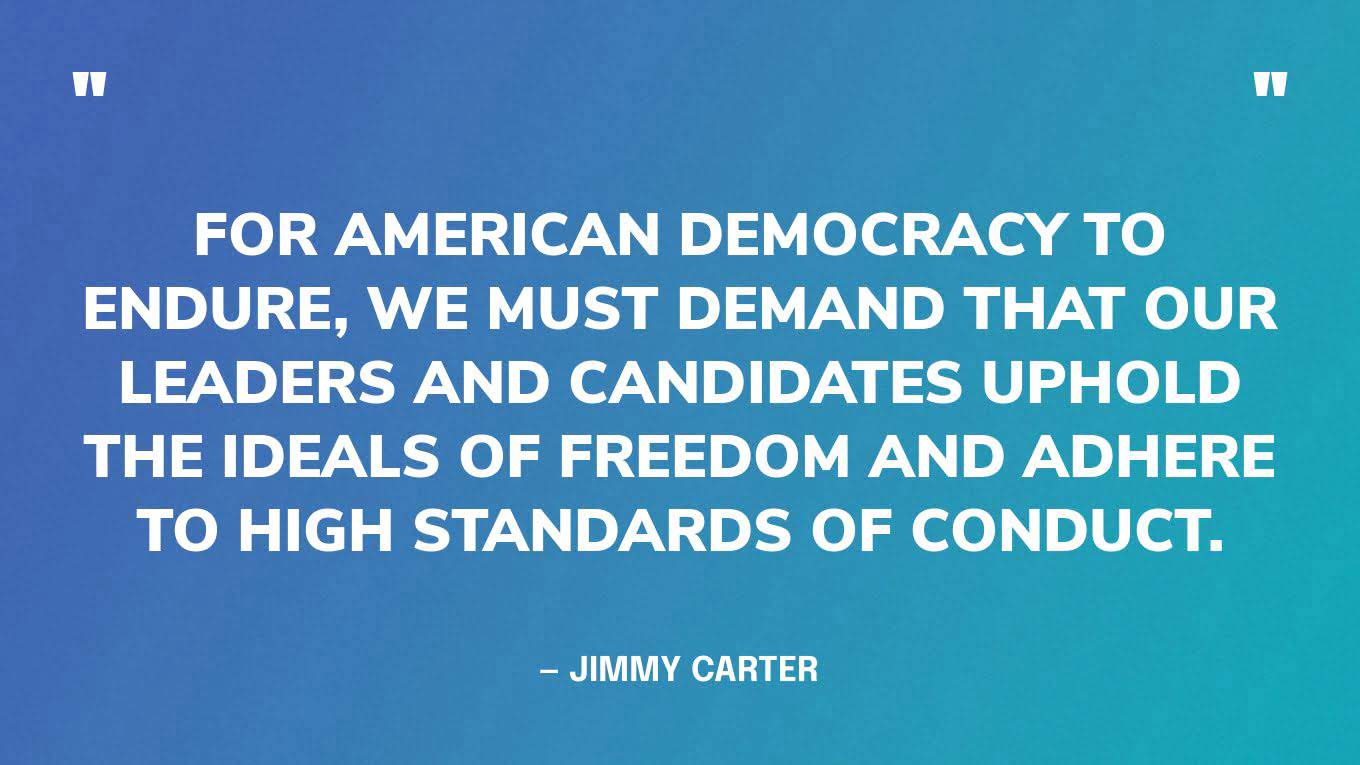 88 Best Jimmy Carter Quotes About Hope & Human Rights
