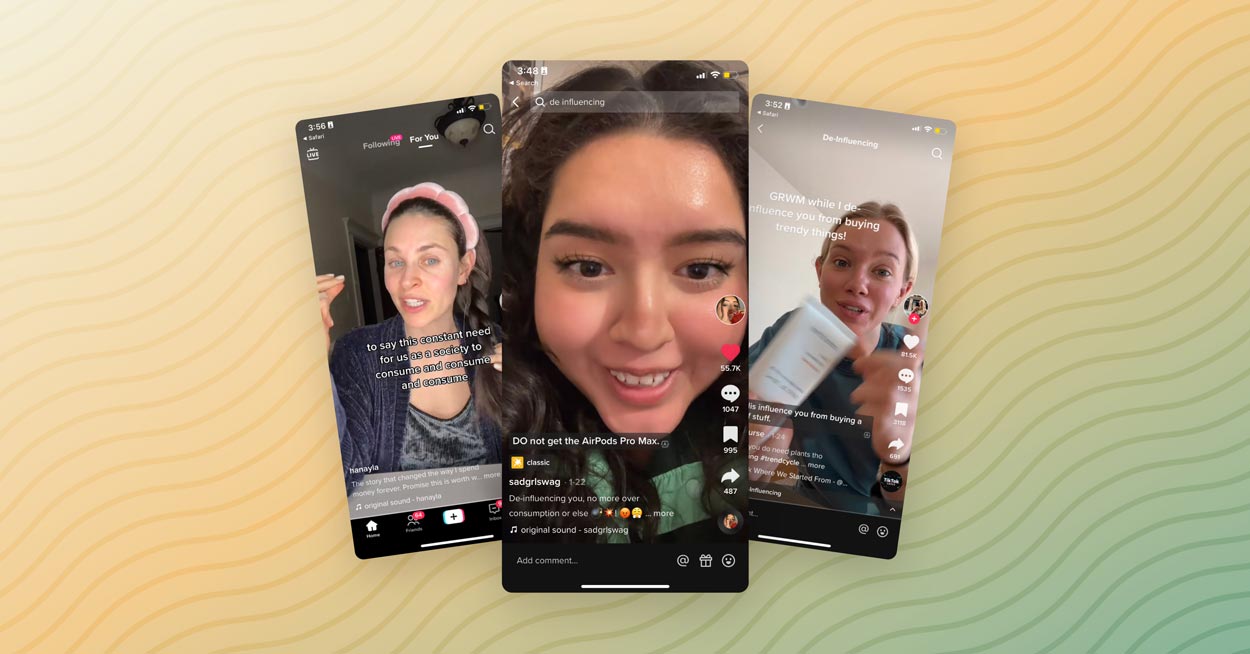 'Deinfluencing' Explained: Why TikTok is Over Overconsumption