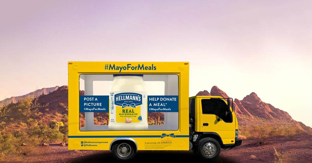 Good News: Hellmann's Super Bowl Ad Aims To Feed 1 Million Americans