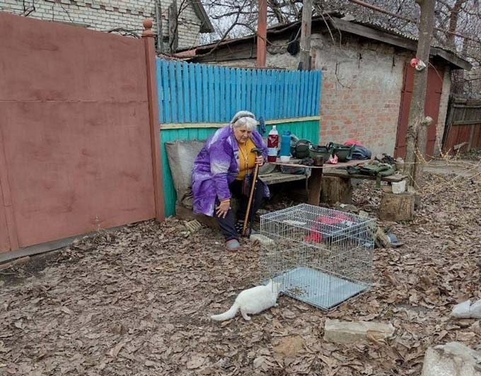 Courageous Volunteers Save Hundreds of Animals in Ukraine's War Zones