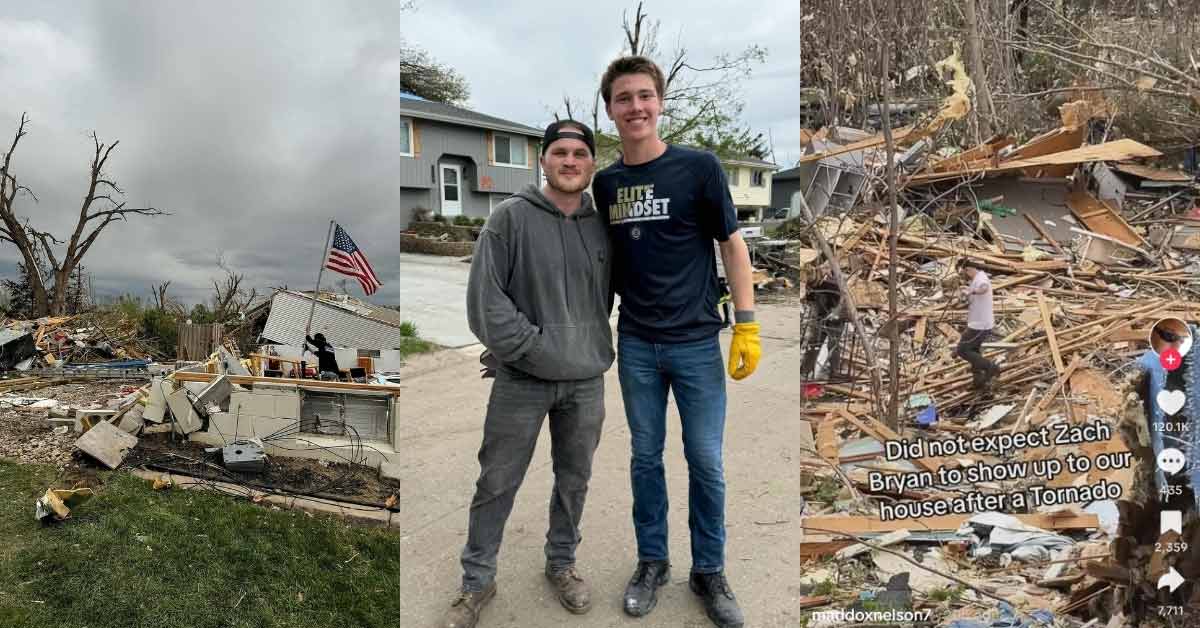 Zach Bryan aids in tornado relief efforts for Nebraskans before ...
