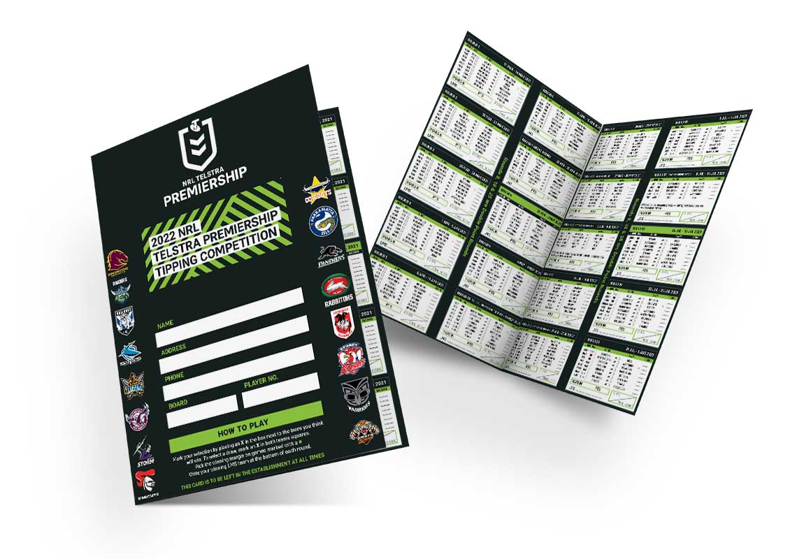 2022 NRL Footy Tipping & Sweeps