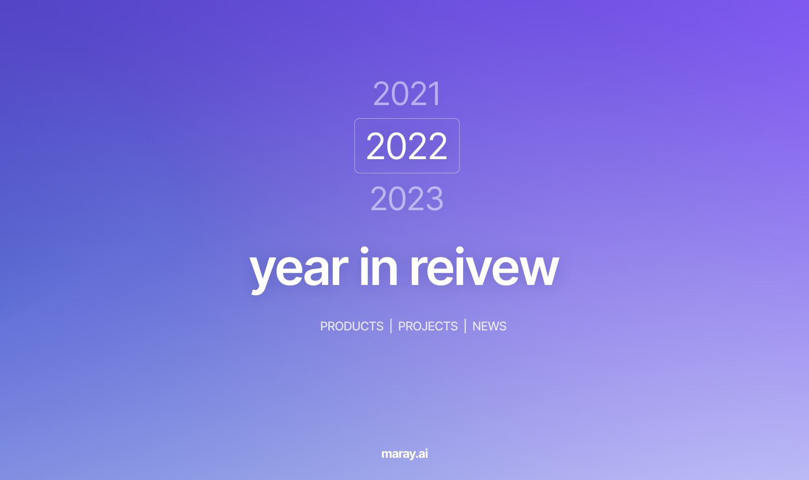 Year in Review, 2022