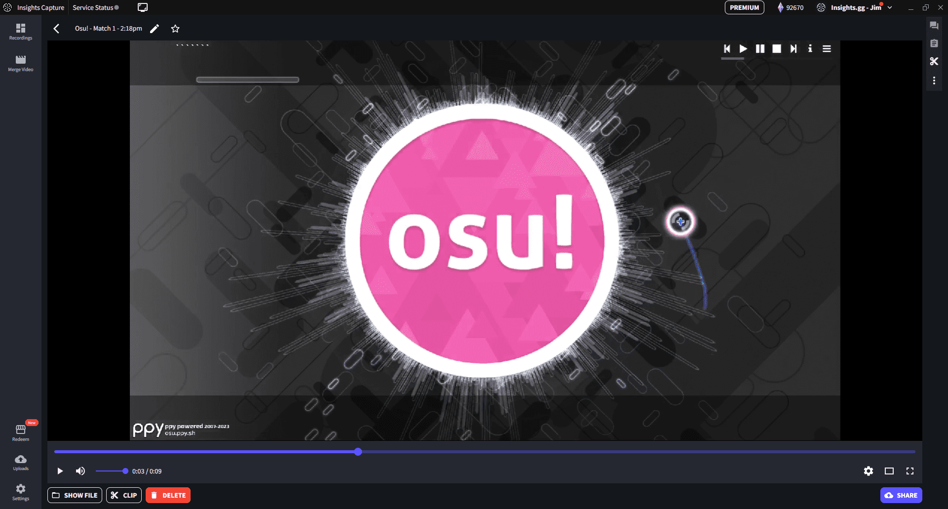How to record osu! gameplay | Insights Capture’s Blog
