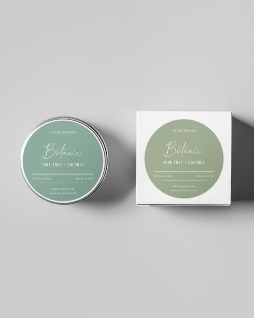 Round Labels Template | Round Labels Design & Inspirations