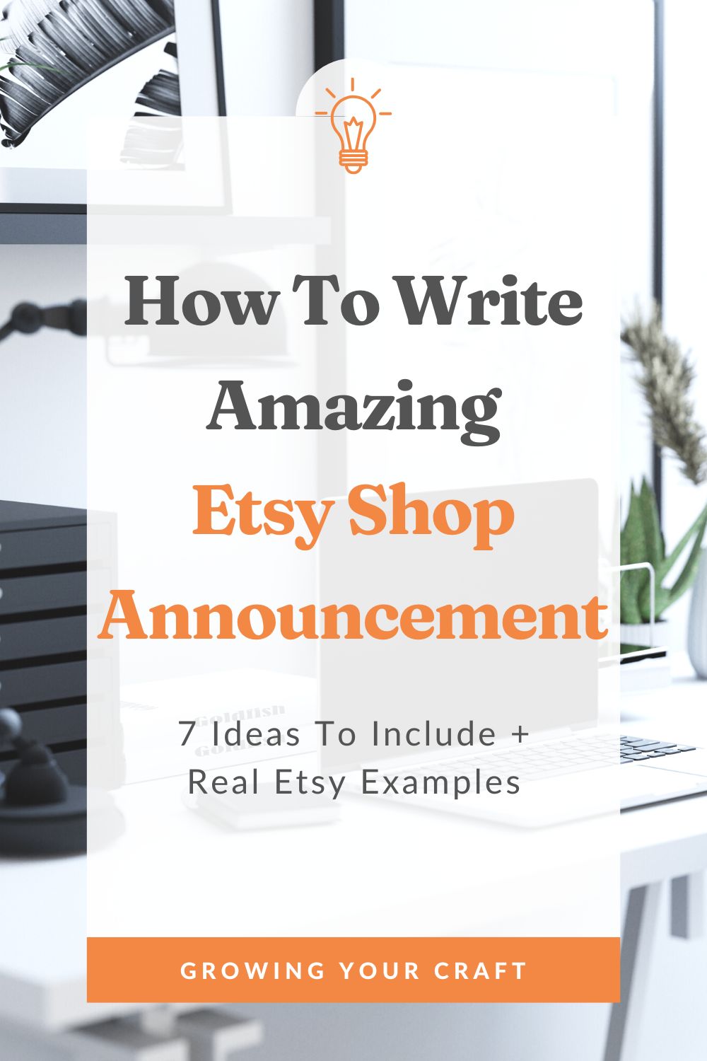 Etsy Shop Announcement - 7 Ideas To Include + Best Examples