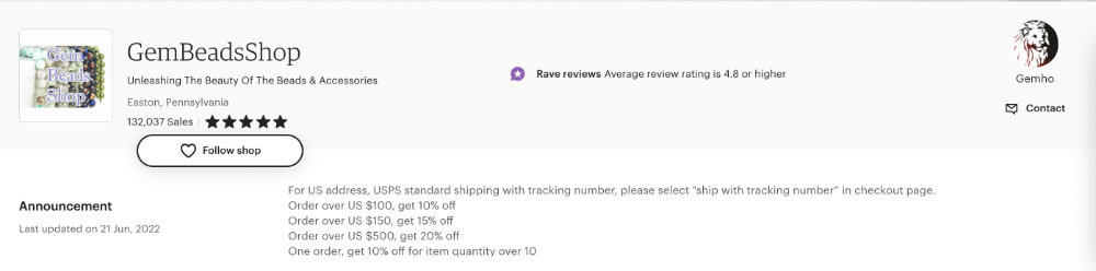 Etsy Shop Announcement - 7 Ideas To Include + Best Examples