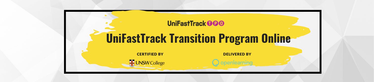 UniFastTrack Transition Program Online Policies