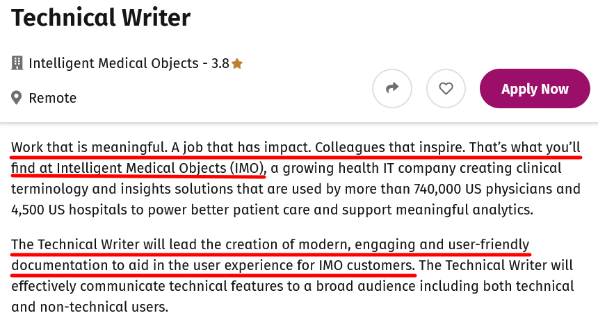 Effective Technical Writer Job Description with Examples