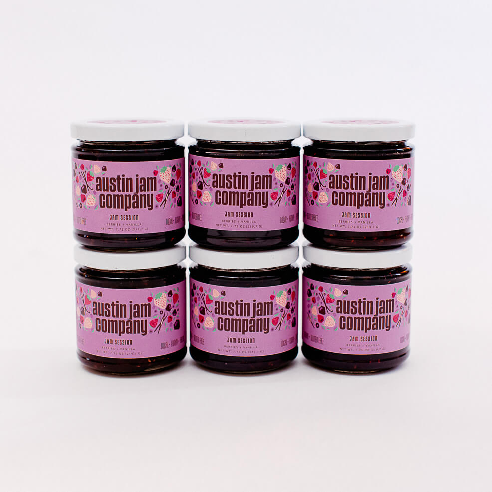 Jam Session 6 Pack Jam from Austin Jam Company
