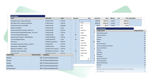 Construction Job Cost Tracking Template | BuildBook