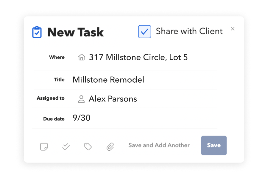 Construction Client Management Software