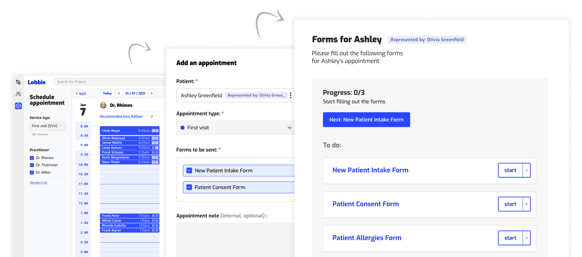 Multi-Provider Patient Intake | Lobbie