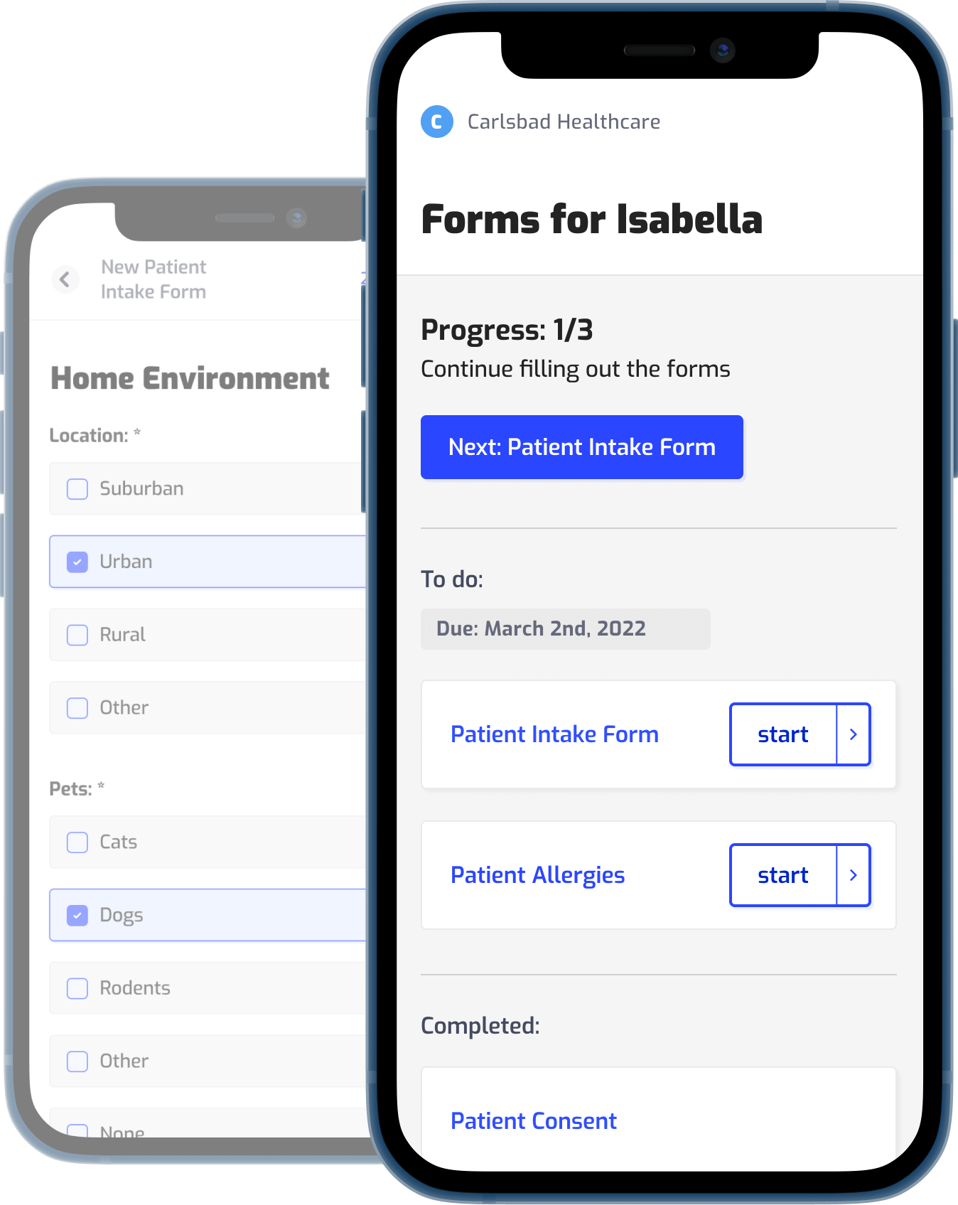 Digital Forms, HIPAA Compatible Intake w/ e-Signatures e & Patient ...