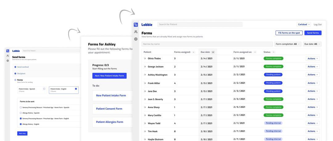 Client Intake Forms | Lobbie