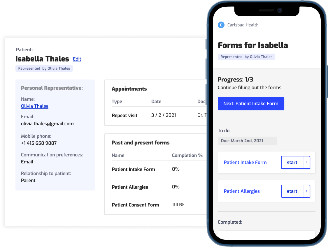 Digital forms and patient intake solutions for pediatrics | Lobbie