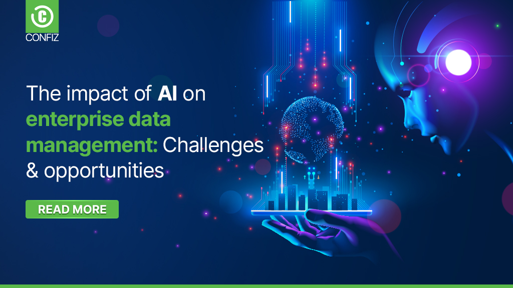 The impact of AI on enterprise data management: Challenges & opportunities