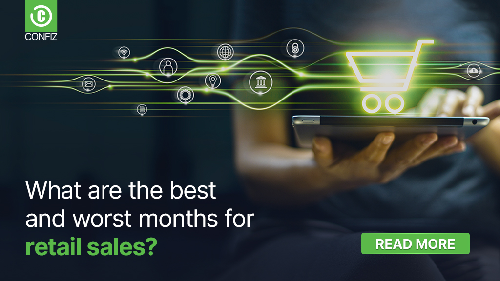 What are the best and worst months for retail sales