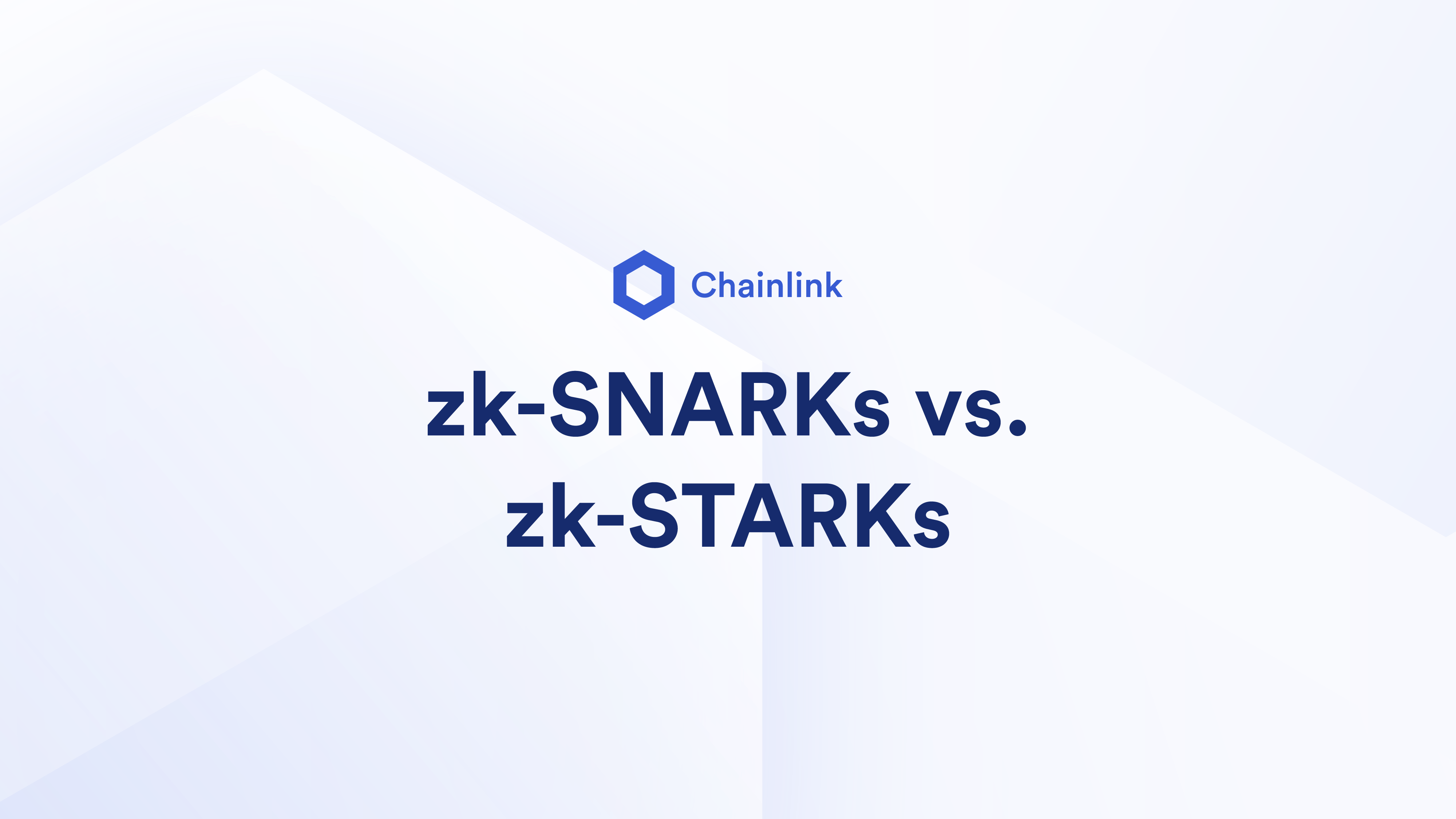 zk-SNARK vs zkSTARK - Explained Simple | Chainlink