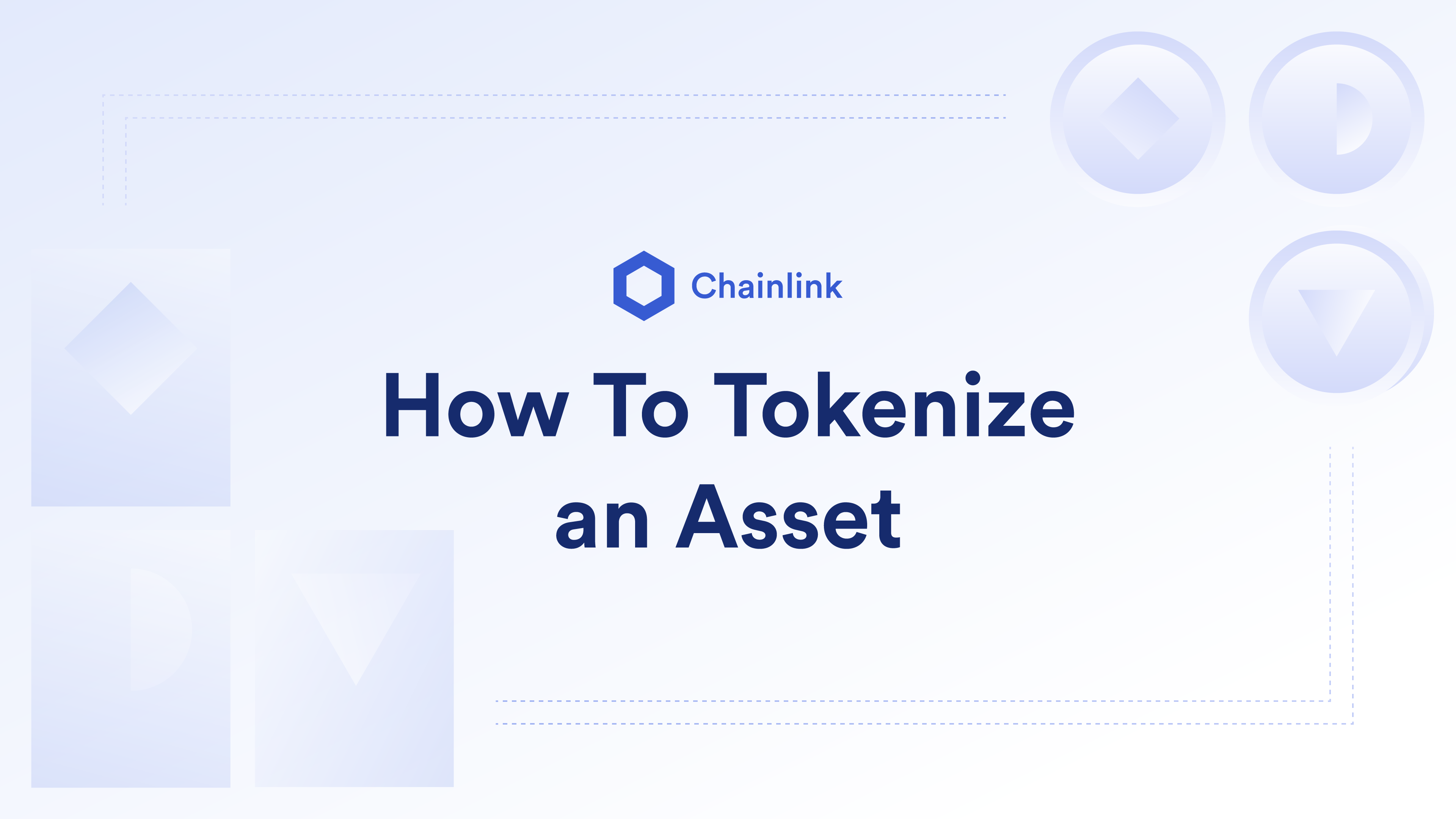 How to Tokenize An Asset | Chainlink
