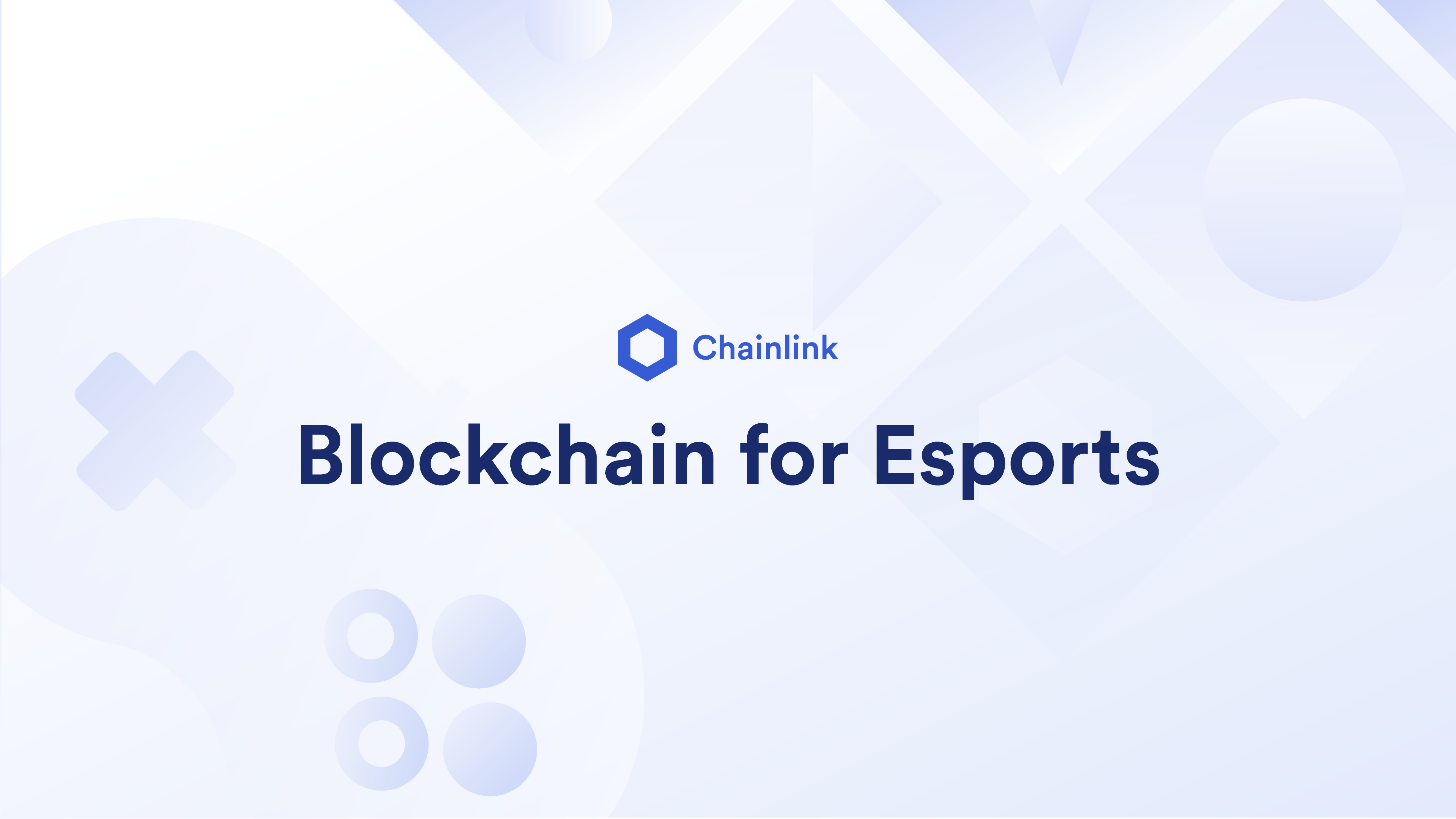 Blockchain for Esports | Chainlink