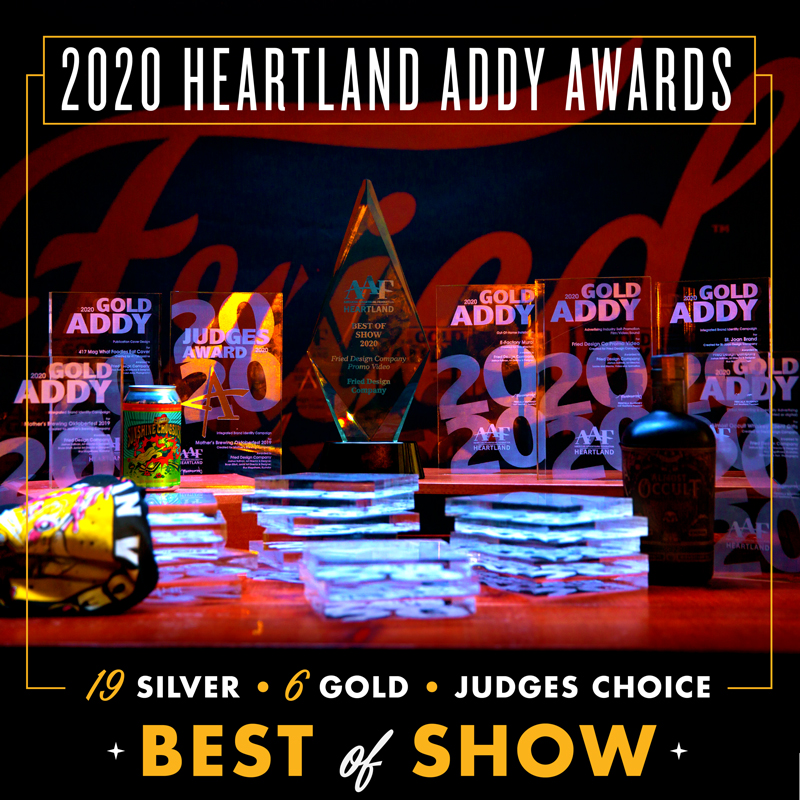 Fried Design Co. Blog | Whew! We took home 27 Addy's this year!