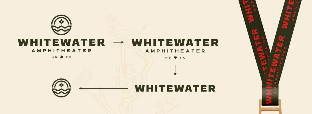 Rebrand, Logo & Graphic Design Kit - Whitewater Amphitheater