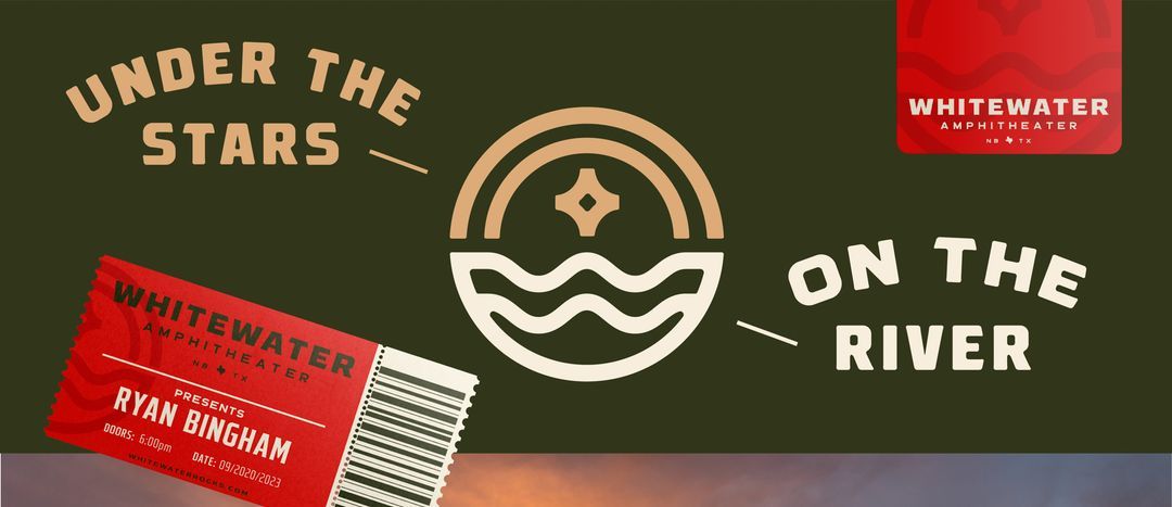 Rebrand, Logo & Graphic Design Kit - Whitewater Amphitheater
