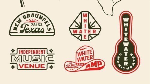 Rebrand, Logo & Graphic Design Kit - Whitewater Amphitheater