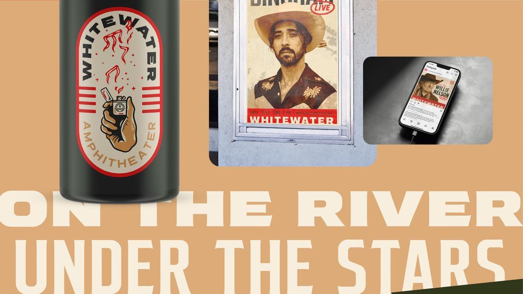 Rebrand, Logo & Graphic Design Kit - Whitewater Amphitheater