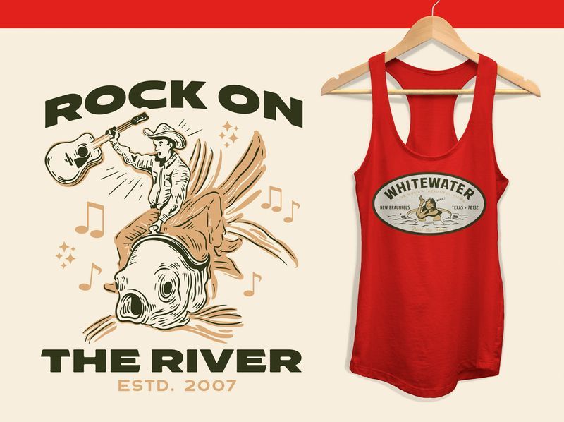 Rebrand, Logo & Graphic Design Kit - Whitewater Amphitheater