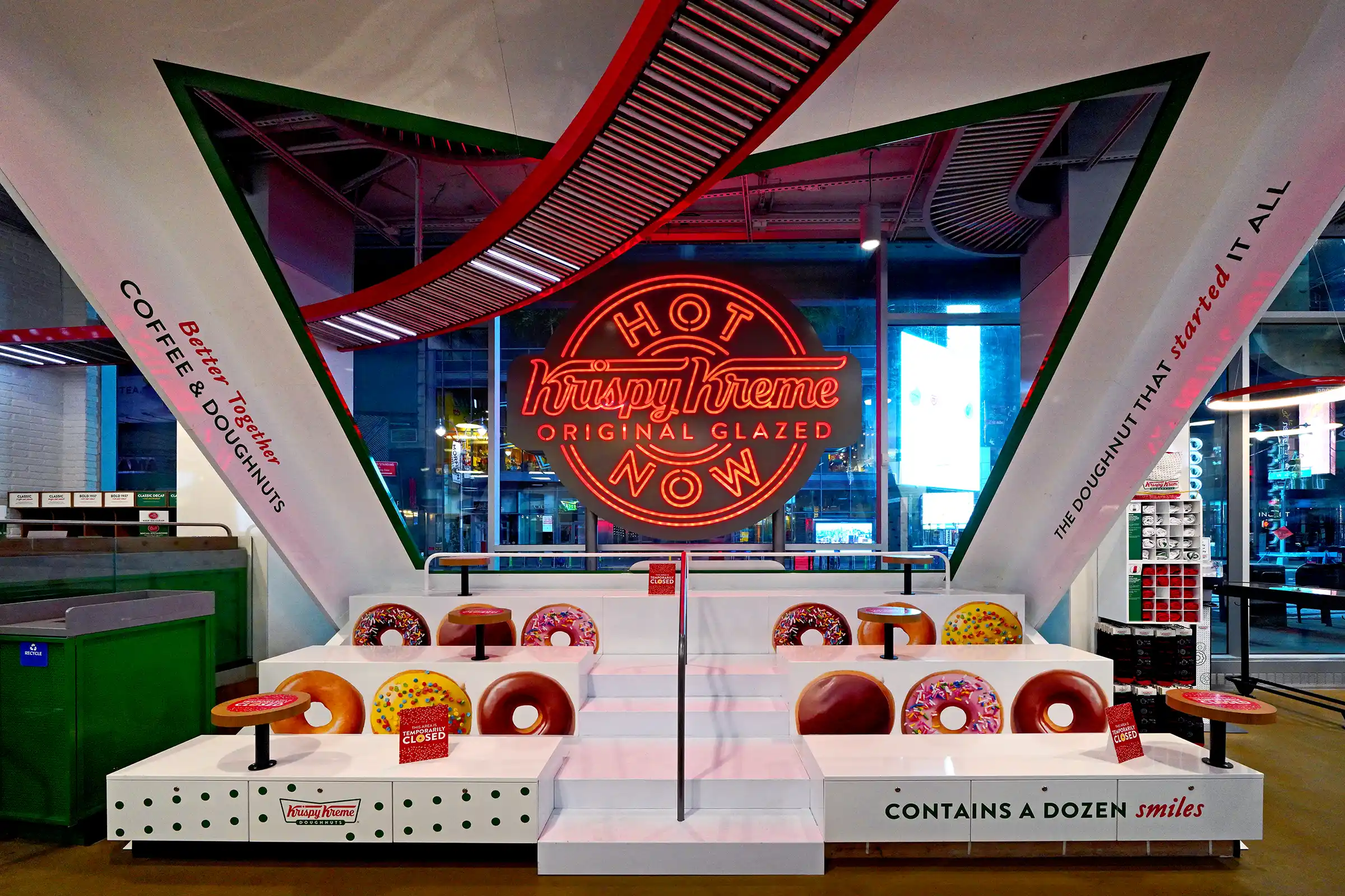 Krispy Kreme – Times Square Flagship Shop | Project | Gruskin Group