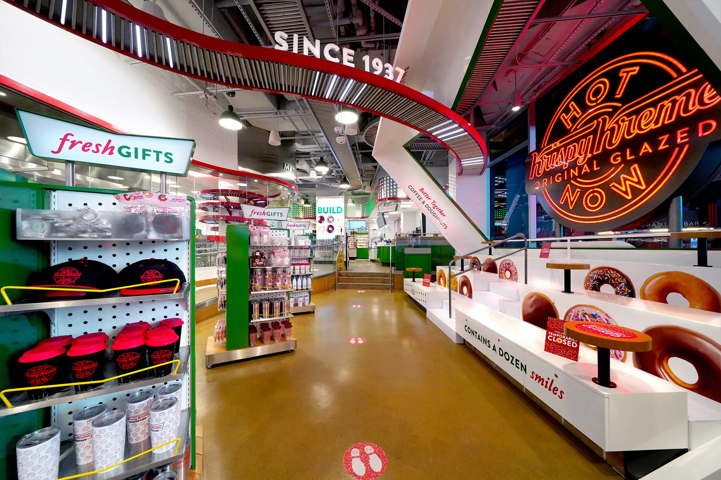 Krispy Kreme – Times Square Flagship Shop | Project | Gruskin Group