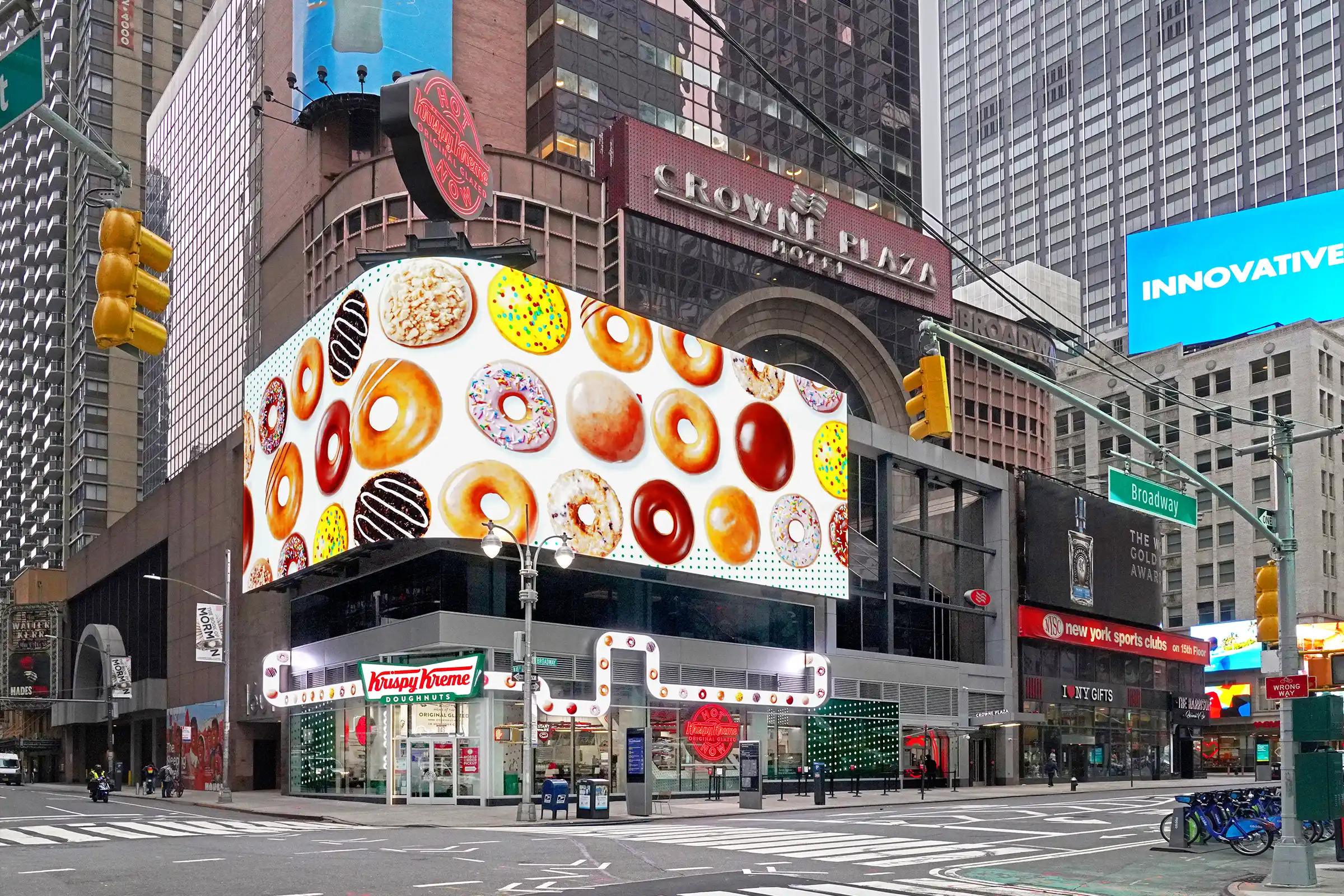 Krispy Kreme – Times Square Flagship Shop | Project | Gruskin Group