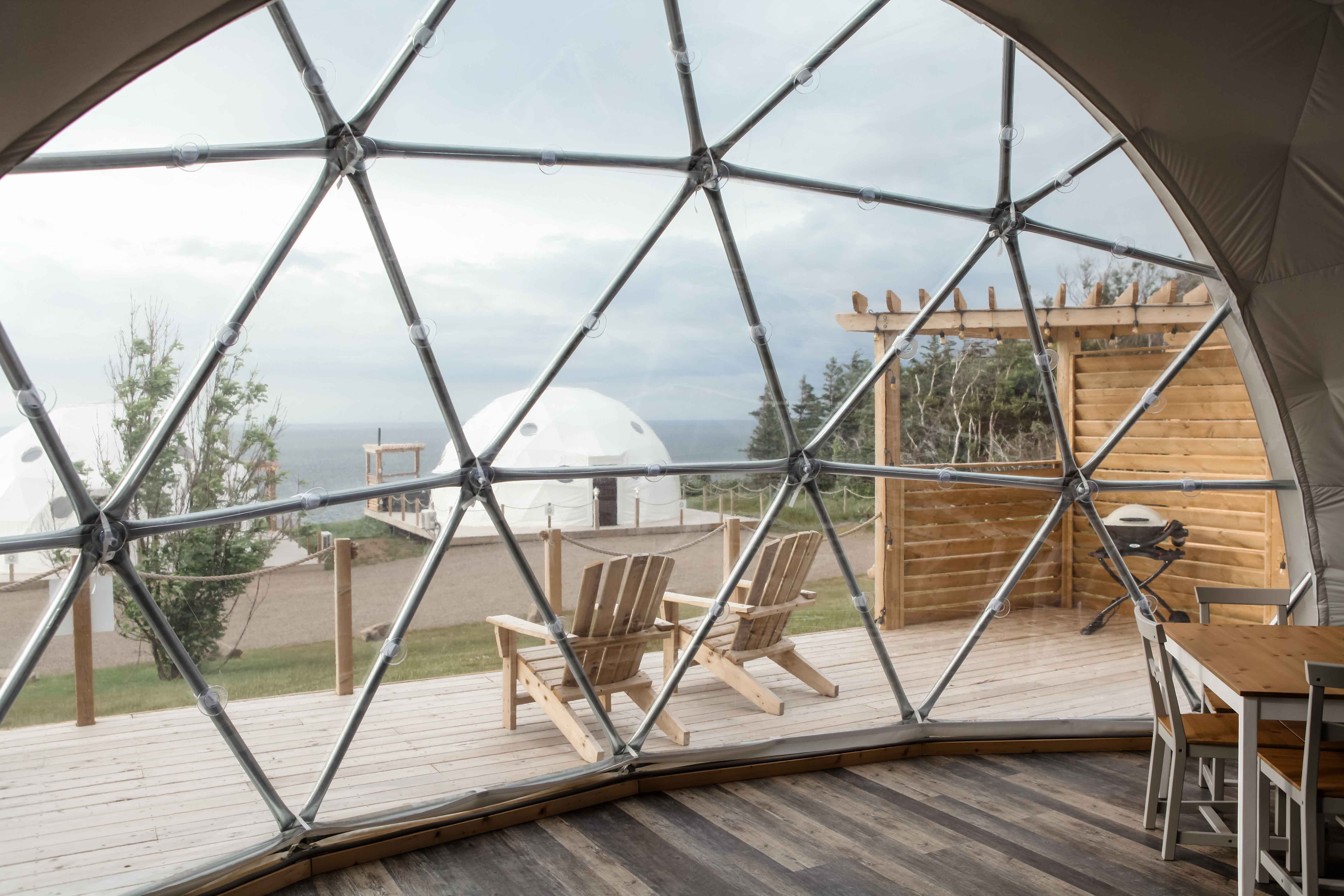 Highlander Domes | True North Destionations | Cape Breton, NS