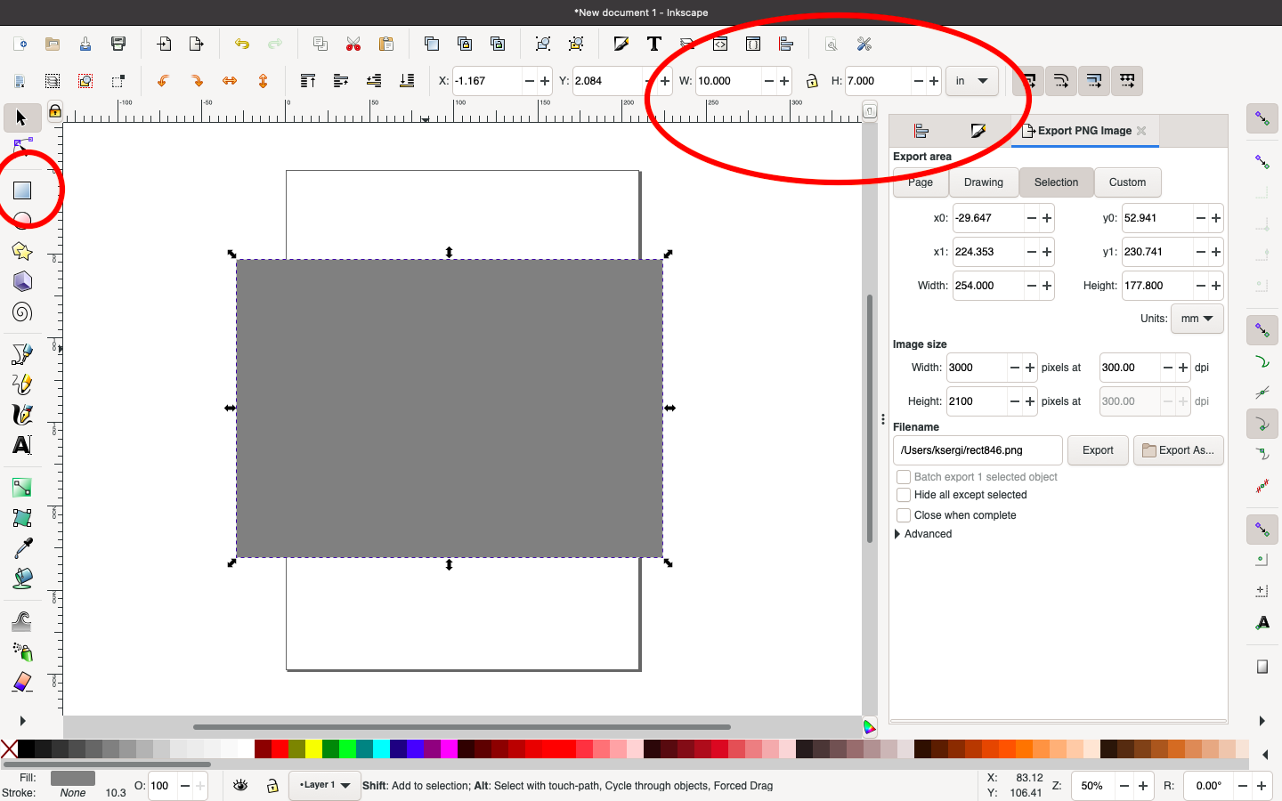 Back to Basics - Making Shapes in Inkscape