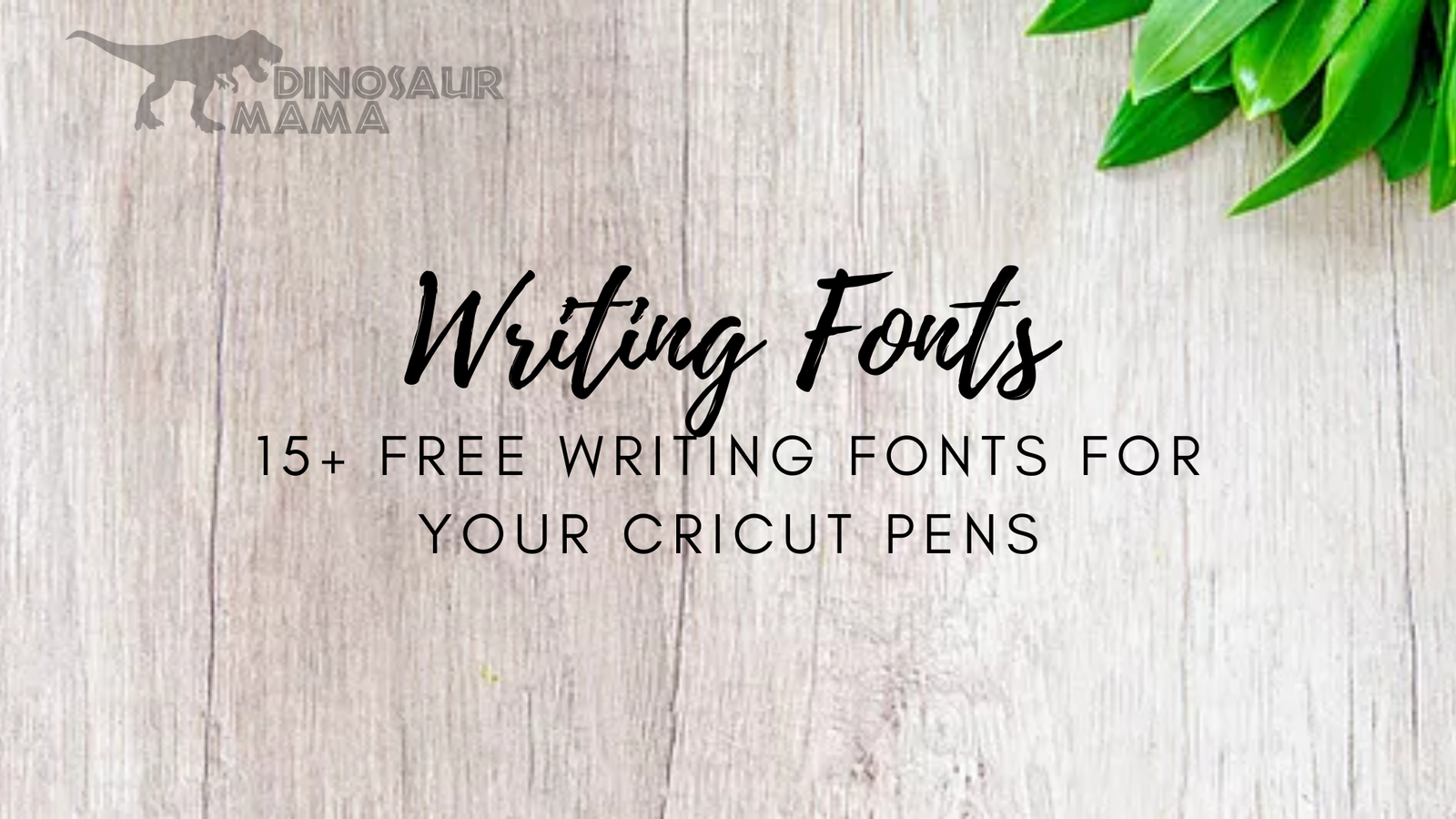 15+ FREE Cricut Writing Fonts for Pens