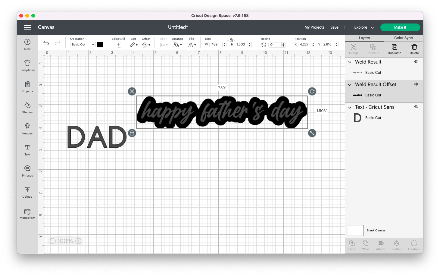 How to Create Knock Out Text - Inkscape & Cricut Design Space
