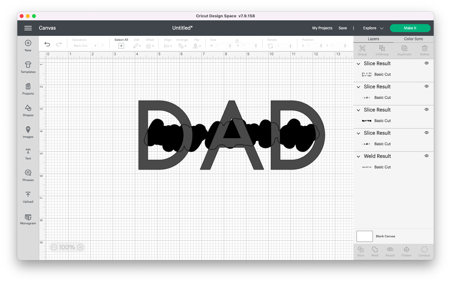 How to Create Knock Out Text - Inkscape & Cricut Design Space