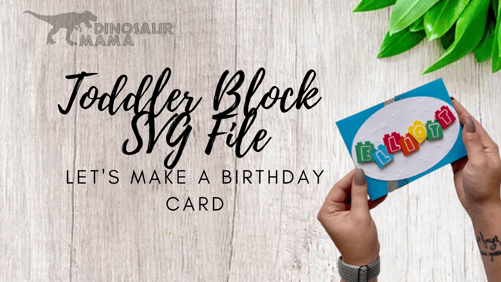 Free Toddler Block SVG For Cricut